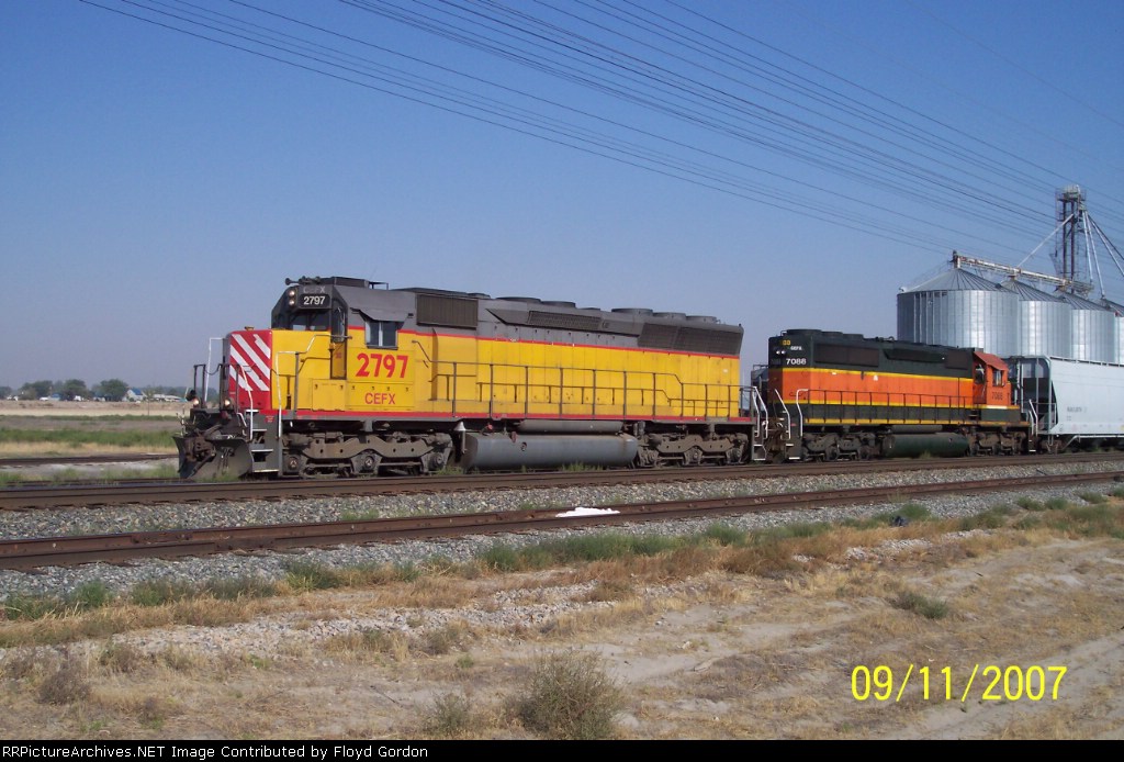 CEFX 2797 and CEFX 7088 work UP local